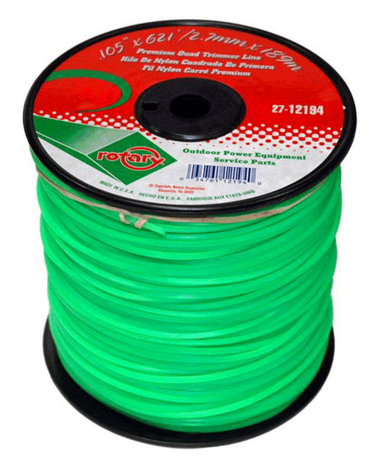 .105 Square Trimmer Line Premium Grade, 3LB | MowMore